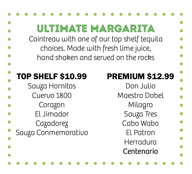 Enfield Menu - Acapulcos